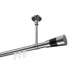 GARDINENSTANGE INNENLAUF Sonette Tanara 120 cm, 1-l&auml;ufig, 20 mm &Oslash; Chrom