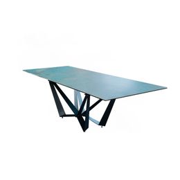 KAWOLA ESSTISCH ODAR Gr&uuml;n Glas