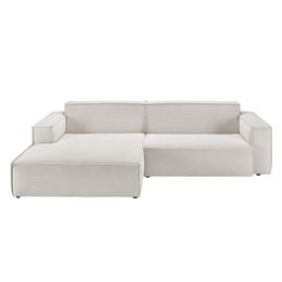 KAWOLA ECKSOFA SAMU Silber Cord