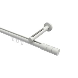 GARDINENSTANGE INNENLAUF Siteno Elanto 200 cm, 1-l&auml;ufig, 20 mm &Oslash; Wei&szlig;