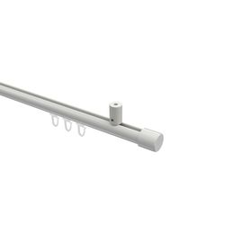 GARDINENSTANGE INNENLAUF Sonius Santo 120 cm, 1-l&auml;ufig, 20 mm &Oslash; Wei&szlig;