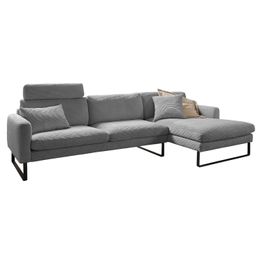 KAWOLA ECKSOFA RICARDA Grau Cord