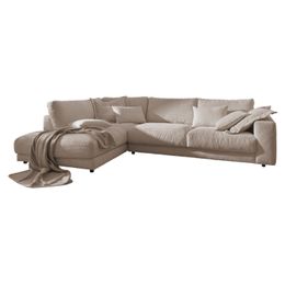 KAWOLA ECKSOFA MADELINE Taupe Cord