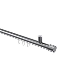 GARDINENSTANGE INNENLAUF Sonius Santo 200 cm, 1-l&auml;ufig, 20 mm &Oslash; Chrom