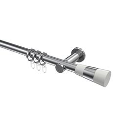 GARDINENSTANGE Platon Tanara 120 cm, 1-l&auml;ufig, 20 mm &Oslash; Chrom