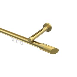 GARDINENSTANGE INNENLAUF Siteno Verano 180 cm, 1-l&auml;ufig, 20 mm &Oslash; Messing-Optik
