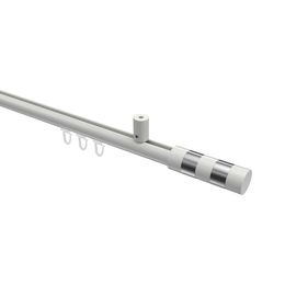 GARDINENSTANGE INNENLAUF Sonius Mavell 120 cm, 1-l&auml;ufig, 20 mm &Oslash; Wei&szlig;
