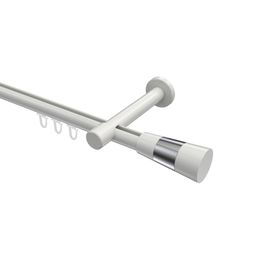 GARDINENSTANGE INNENLAUF Prestige Tanara 140 cm, 1-l&auml;ufig, 20 mm &Oslash; Wei&szlig;