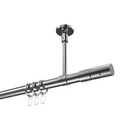GARDINENSTANGE Sonette Elanto 520 cm (geteilt in 4 x 130 cm), 1-l&auml;ufig, 20 mm &Oslash; Chrom