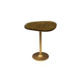 KAWOLA BEISTELLTISCH DARI Gold Glas