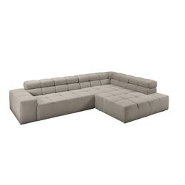 KAWOLA ECKSOFA NEVADA Grau Cord