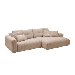 KAWOLA ECKSOFA MIKA Taupe Cord