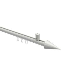 GARDINENSTANGE INNENLAUF Sonius Savio 140 cm, 1-l&auml;ufig, 20 mm &Oslash; Wei&szlig;