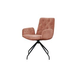 KAWOLA DREHSTUHL NEW CHARME Braun Cord (1er-Set)