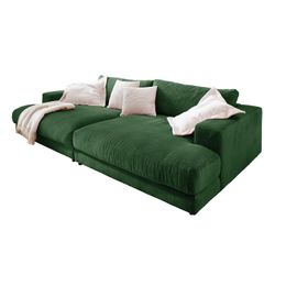 KAWOLA BIG SOFA XL MADELINE Smaragdgr&uuml;n Cord