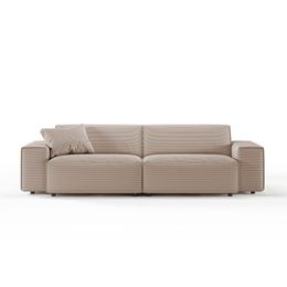 KAWOLA SOFA RANI Taupe Cord