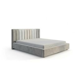 KAWOLA POLSTERBETT CATTURA Grau Velvet