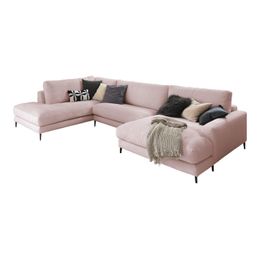 KAWOLA WOHNLANDSCHAFT CARA Pink Cord