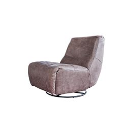 KAWOLA SESSEL ELEKTRISCH VERSTELLBAR CINE Taupe Leder Relaxfunktion