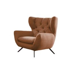 KAWOLA SESSEL CHARME Braun Cord