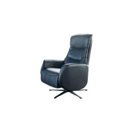 KAWOLA RELAXSESSEL SARI Schwarz Leder Relaxfunktion