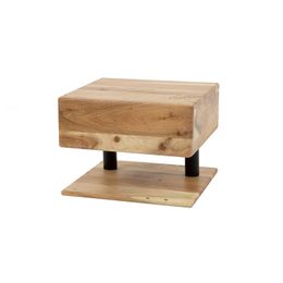 KAWOLA NACHTTISCH SILVEA Holz Akazie