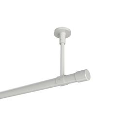 GARDINENSTANGE Sonette Santo 180 cm, 1-l&auml;ufig, 20 mm &Oslash; Wei&szlig;