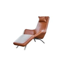 KAWOLA RELAXLIEGE CAVAL Braun Leder