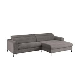 KAWOLA ECKSOFA LAISKA Grau Cord