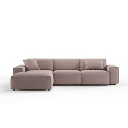 KAWOLA ECKSOFA RANI Pink Cord