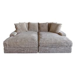 KAWOLA BIG SOFA CADY Taupe Cord