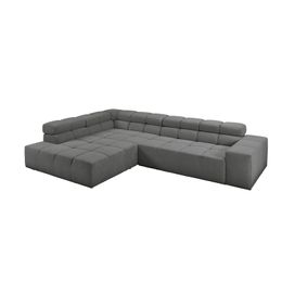 KAWOLA ECKSOFA NEVADA Anthrazit Cord