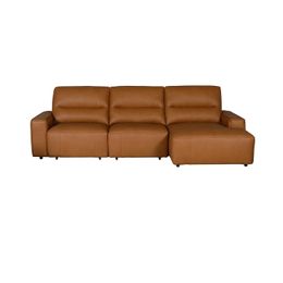 KAWOLA BIGSOFA DORI Braun Leder
