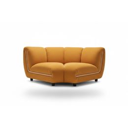 KAWOLA SESSEL LAYLA Gelb Velvet