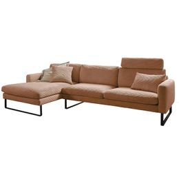 KAWOLA ECKSOFA RICARDA Braun Cord
