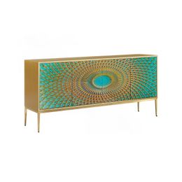 KAWOLA SIDEBOARD LAGO Gr&uuml;n Holz