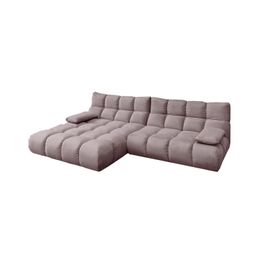 KAWOLA ECKSOFA VIVIEN Grau Velvet