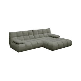 KAWOLA ECKSOFA VIVIEN Gr&uuml;n Cord