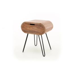 KAWOLA NACHTTISCH BAEL Holz Mango
