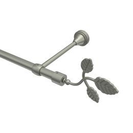 GARDINENSTANGE Primus Alessia 420 cm (geteilt in 3 x 140 cm), 1-l&auml;ufig (ohne Ringe), 16 mm &Oslash; Chrom matt