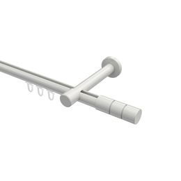 GARDINENSTANGE INNENLAUF Prestige Elanto 180 cm, 1-l&auml;ufig, 20 mm &Oslash; Wei&szlig;