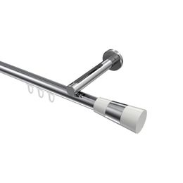 GARDINENSTANGE INNENLAUF Siteno Tanara 180 cm, 1-l&auml;ufig, 20 mm &Oslash; Chrom