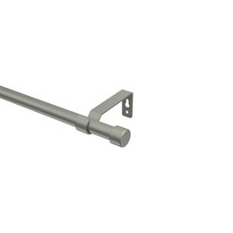GARDINENSTANGE Olymp Lucan 520 cm (geteilt in 4 x 130 cm), 1-l&auml;ufig (ohne Ringe), 16 mm &Oslash; Chrom matt