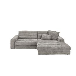 KAWOLA ECKSOFA LANA SOFA Steingrau Cord