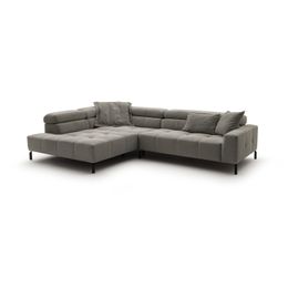 KAWOLA ECKSOFA OHIO Grau Cord