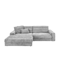 KAWOLA ECKSOFA LANA SOFA Hellgrau Cord