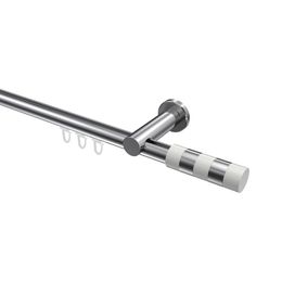 GARDINENSTANGE INNENLAUF Platon Mavell 100 cm, 1-l&auml;ufig, 20 mm &Oslash; Chrom