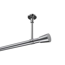 GARDINENSTANGE Sonette Sitra 180 cm, 1-l&auml;ufig, 20 mm &Oslash; Chrom