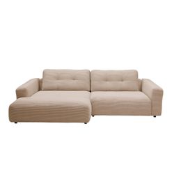 KAWOLA ECKSOFA XL MIKA Taupe Cord