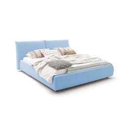 KAWOLA POLSTERBETT HENRY Hellblau Cord